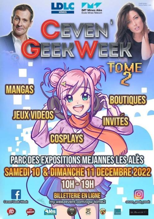 2e Salon Ceven Geek Week - Parc des expositions d'Alès Agglomération